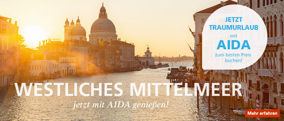 Kreuzfahrten, Schiffsreisen und Seereisen erleben mit AIDA
